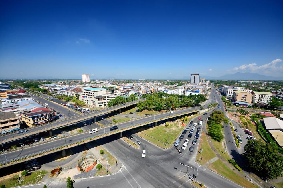 Satok editorial image. Image of flyover, angle, blue - 25375265