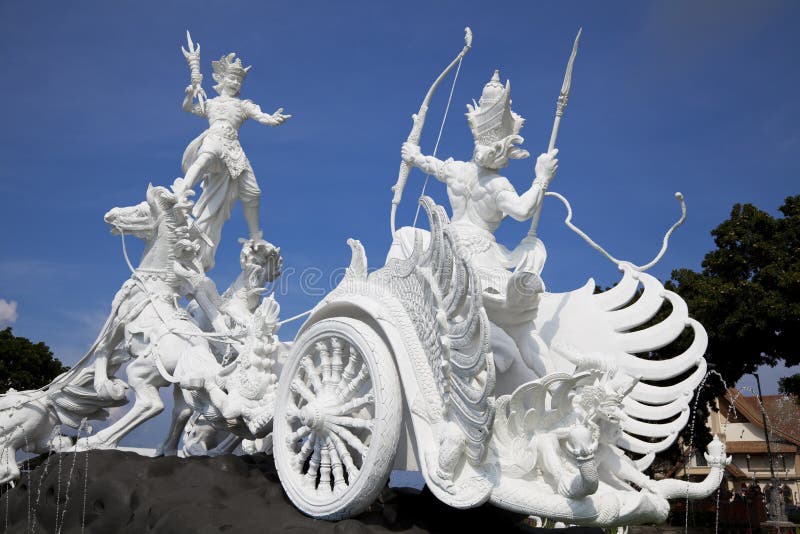 Satria Gatotkaca Statue, Bali, Indonesia Stock Photo - Image of giant ...