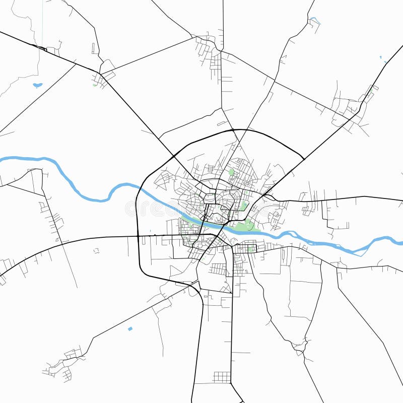 Satu Mare map. stock illustration. Illustration of document - 305269266
