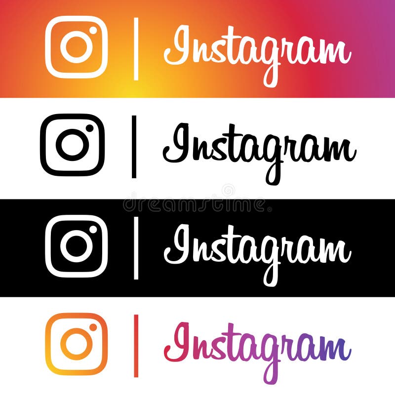 Instagram New Logo and Icon Editorial Photo - Illustration of logotype ...