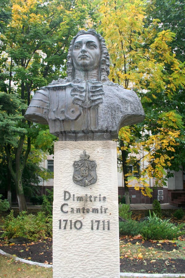Satue of Dimitrie Cantemir stock image. Image of prince - 27676421