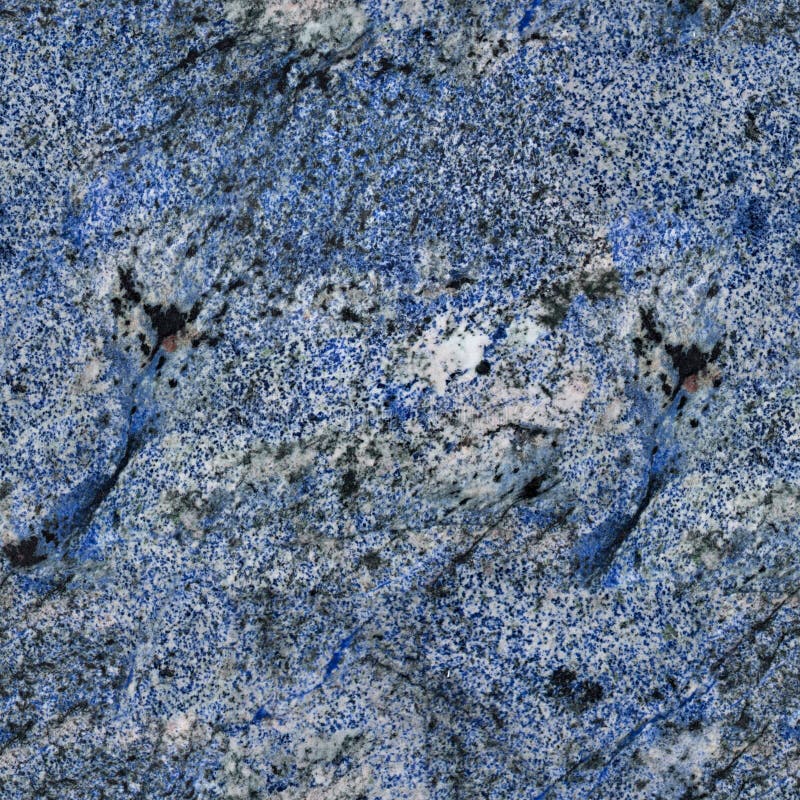 Saturated Blue Granite Texture with Patterns. Seamless Square ...