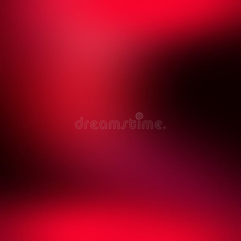 Bright Red Background. Black Transparent Curved Lines Form Oval Areas ...