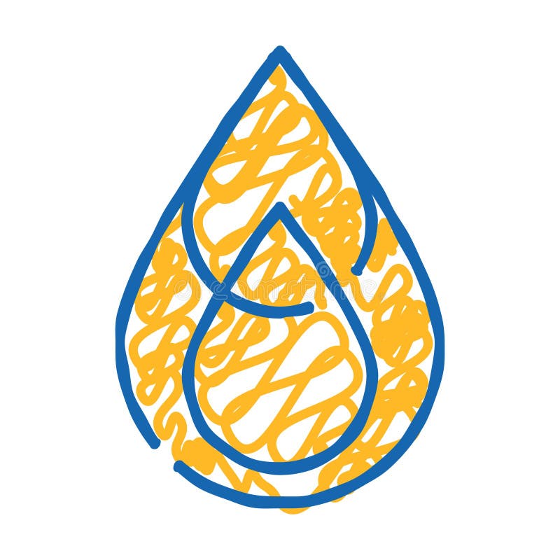 Saturated Fat Icon Doodle Illustration Stock Illustration ...