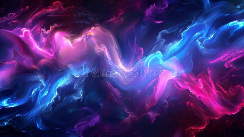 Saturated with Intense Neon Colors this Abstract Background is Sure To ...