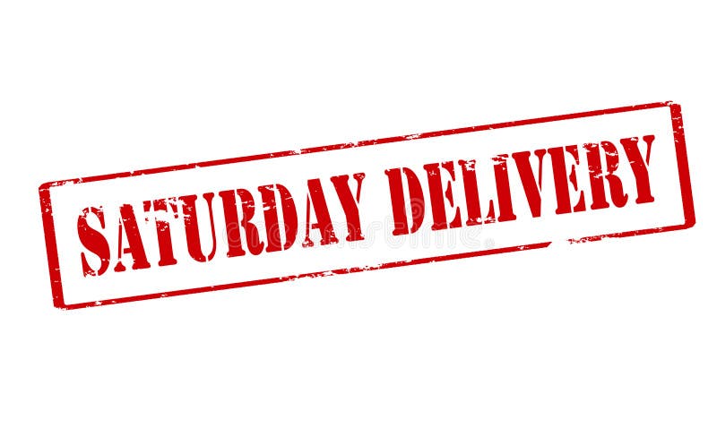 Only Saturday stock illustration. Illustration of sign - 108757453