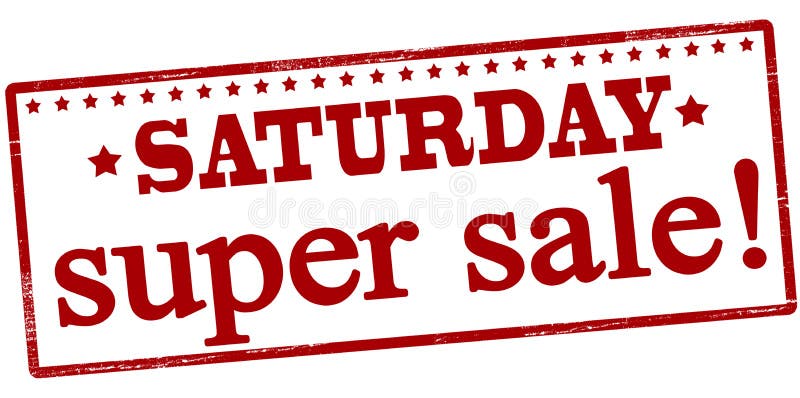 Saturday super sale stock vector. Illustration of sale - 82272438