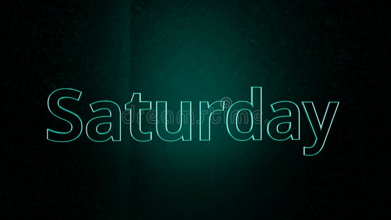 Friday Title. Word `Friday` Animation. Animated Movie Text - Friday ...