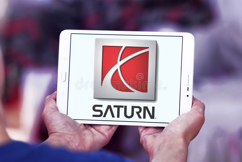 Saturn car logo editorial image. Image of motorcycle - 95787210