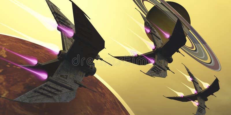 Saturn-Mond-Explosion stock abbildung. Illustration von reise - 49153407