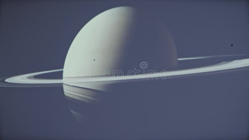 Saturn in Outer Space Floating Stock Footage - Video of mercury ...