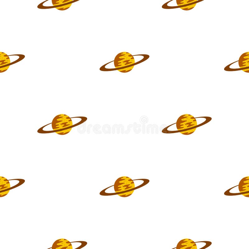 Saturn pattern seamless stock vector. Illustration of logo - 108554672