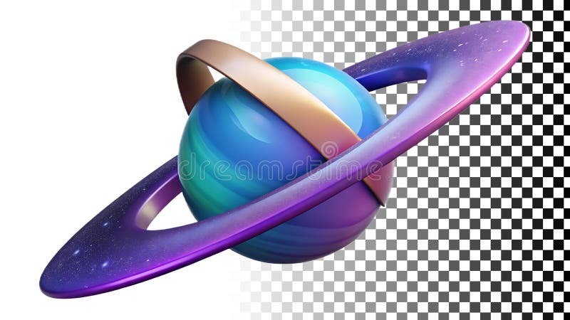 Saturn Planet with Rings, Space Exploration, Cosmic Object, Sci-fi Png ...
