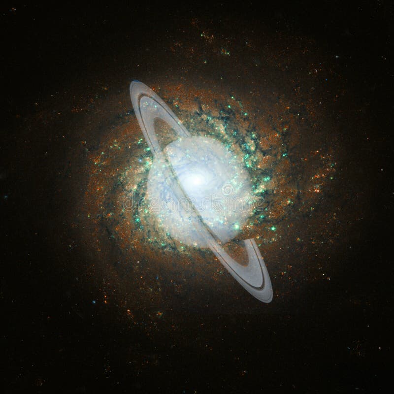 Saturn - Planet of the Solar System. Elements of this Image Furnished ...