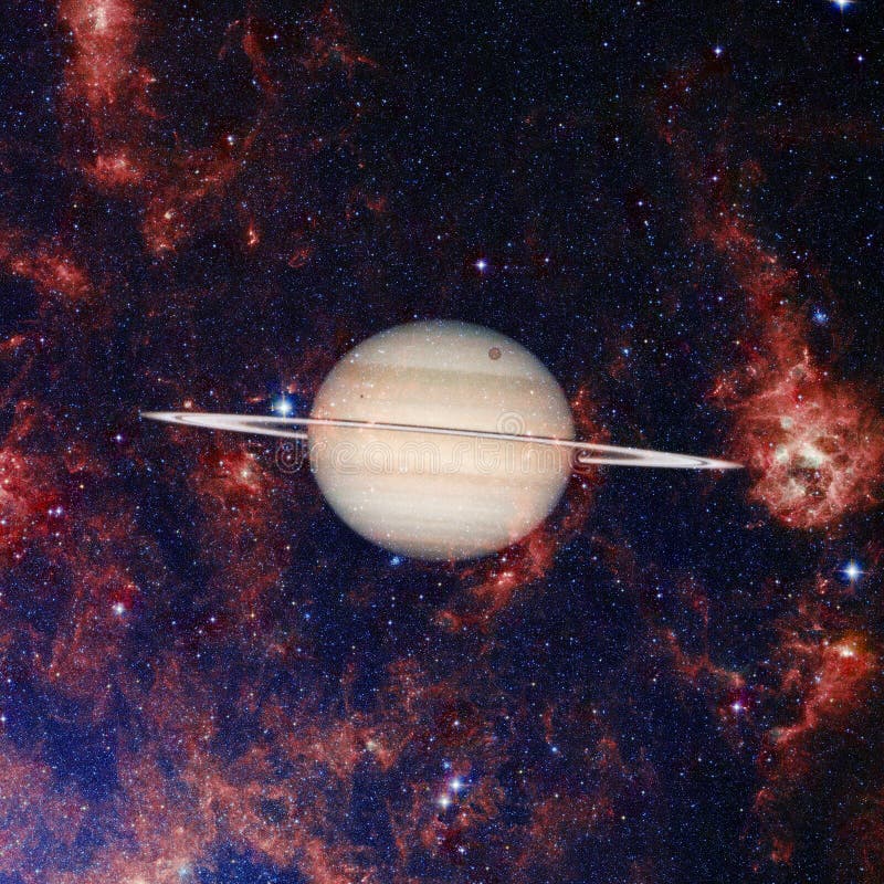 Saturn - Planet of the Solar System. Elements of this Image Furnished ...