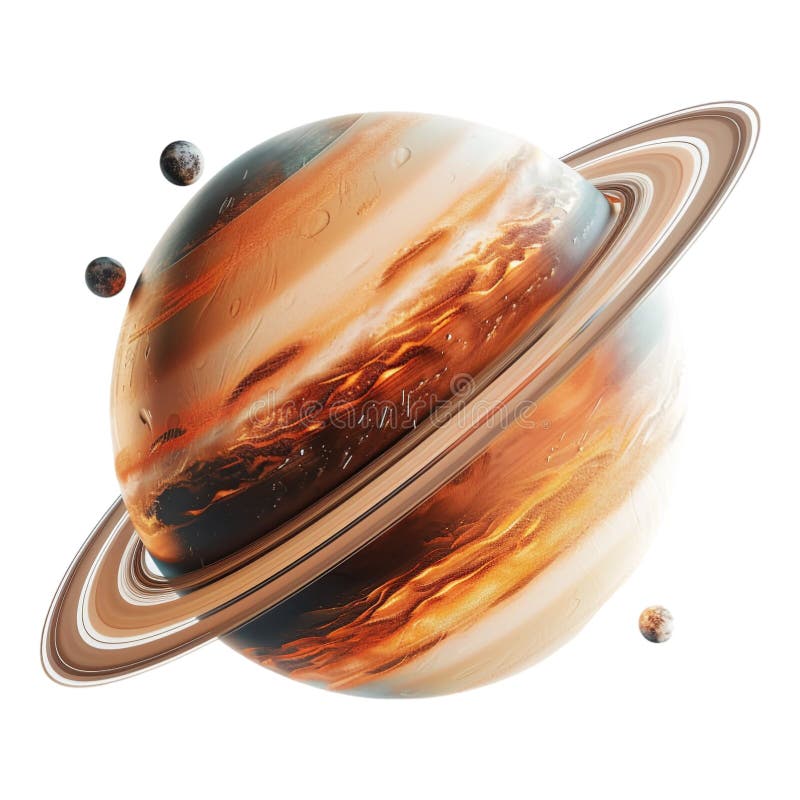 Saturn Planet on Transparent Background - Ai Generated Stock ...