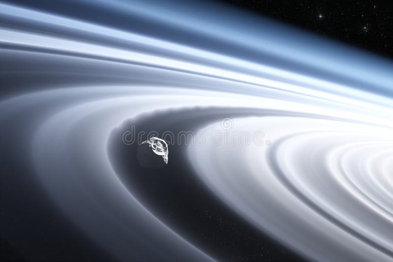 Saturnâ€™s Planetary Ring System.the Gravitational Pull of Moons and ...