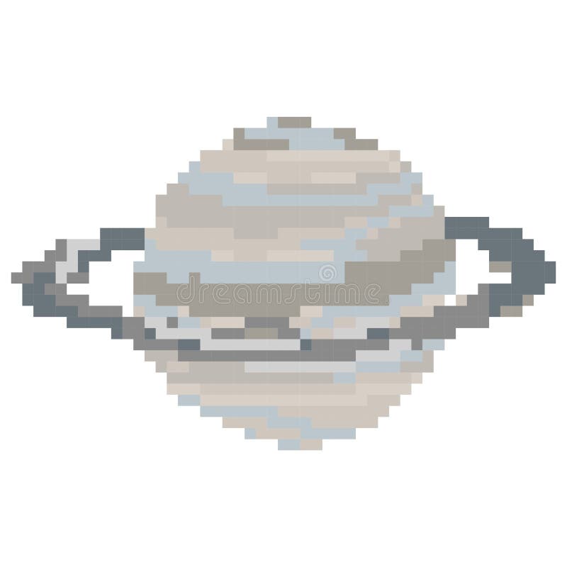 Saturn Pixel Stock Illustrations – 208 Saturn Pixel Stock Illustrations ...