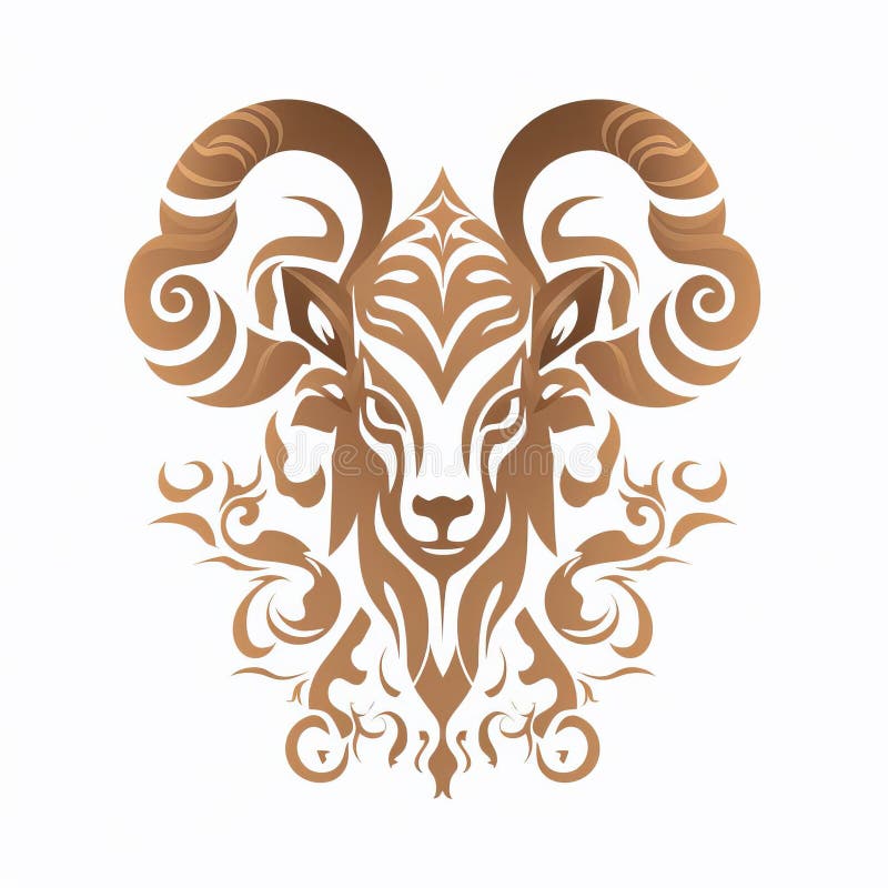 Minimalistic Satyr Icon Pattern on White Background Design Stock ...