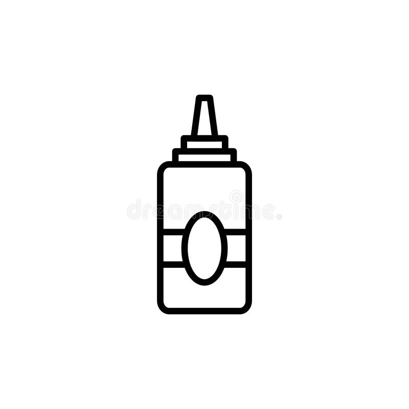 Sauce Icon Set Culinary Condiment Illustrations for Cooking and Food ...