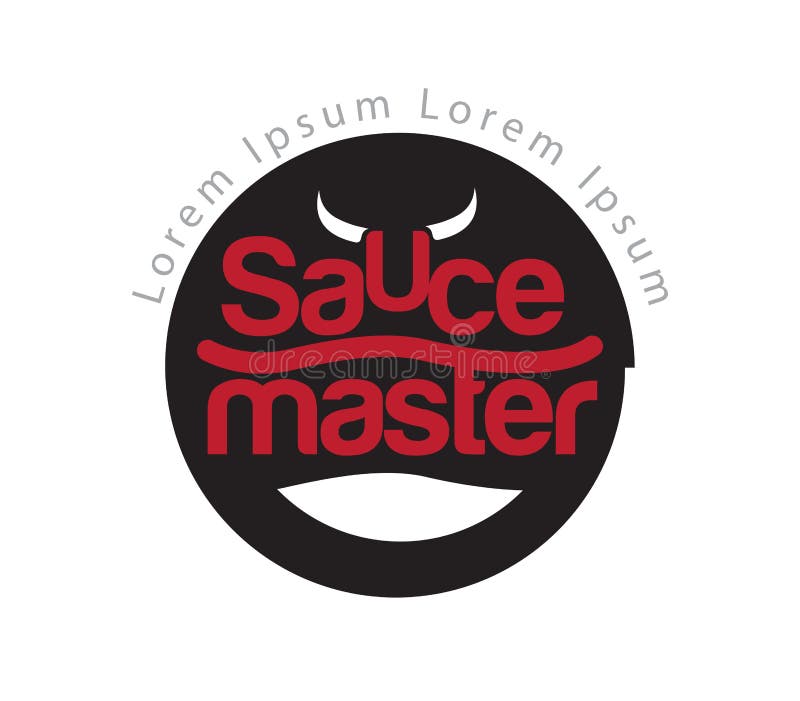Sauce Logo Design Principal Illustration de Vecteur - Illustration du ...