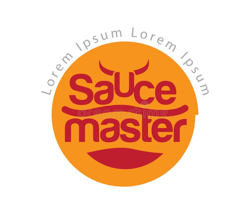 Sauce Logo Design Principal Illustration de Vecteur - Illustration du ...