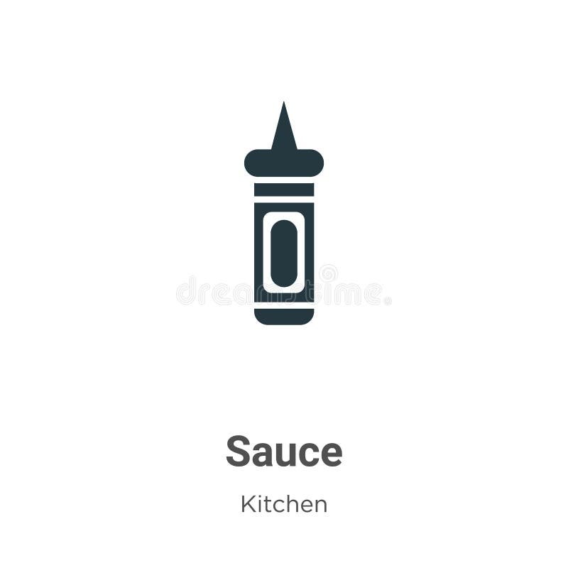 Hot Sauce Vector Icon on White Background. Flat Vector Hot Sauce Icon ...
