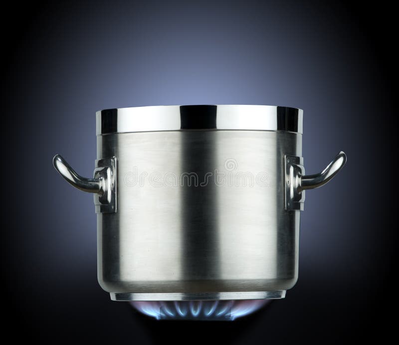 Saucepan stock image. Image of steel, metal, food, cook - 3231925