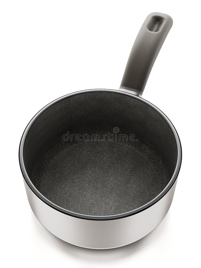 Saucepan Red Isolated on White. Vector Illustration Stock Vector ... Saucepan Red Isolated on White. Vector Illustration Stock Vector ...