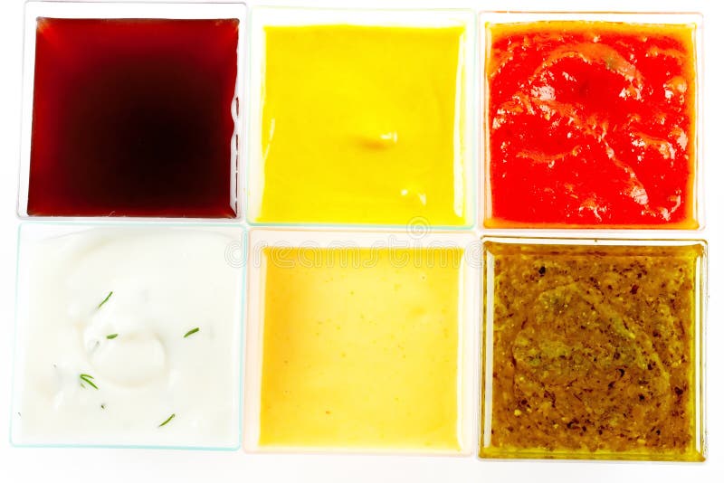 Sauces stock image. Image of bottle, small, gourmet, green - 4604709