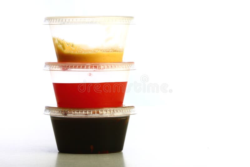 Sauces stock image. Image of container, liquid, isolated - 14801713
