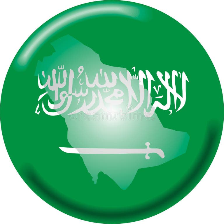 Round Flag Saudi Arabia Stock Illustrations – 780 Round Flag Saudi ...