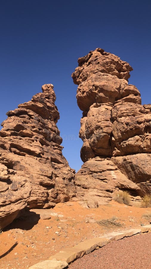 Beautiful AlUla in Saudi Arabia Stock Image - Image of saudi, arabia ...