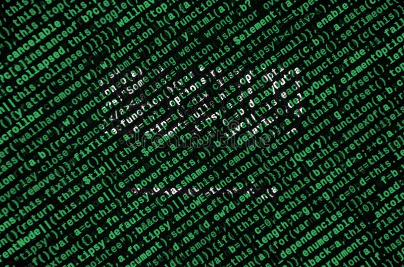 Saudi Arabia Flag is Depicted on the Screen with the Program Code. the ...