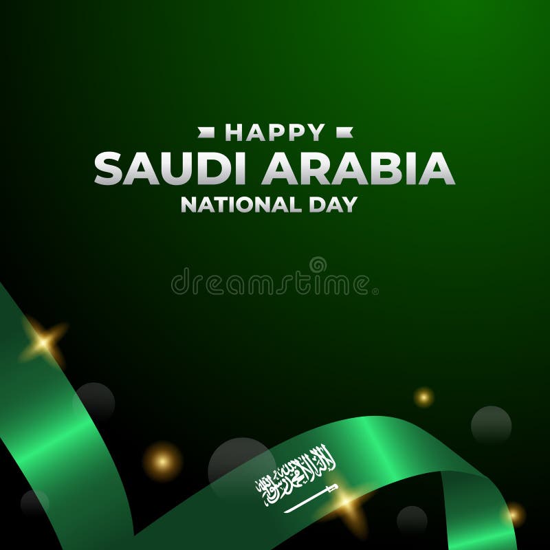 Saudi Arabia National Day Design Illustration Collection Stock Vector ...