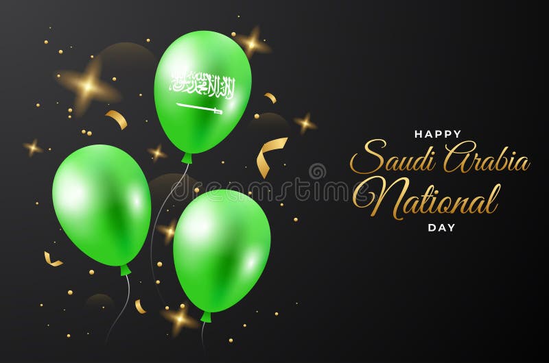 Saudi Arabia National Day Design Illustration Collection Stock Vector ...