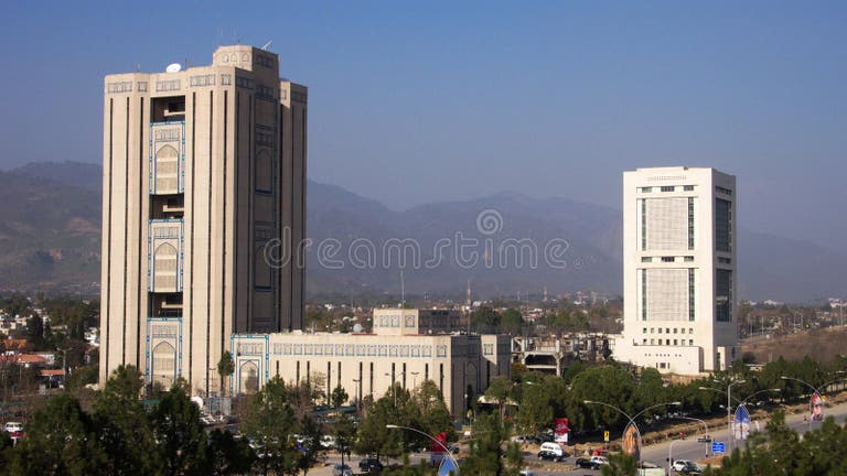 Saudi-Pak Tower stock image. Image of offices, area, pakistan - 4424937