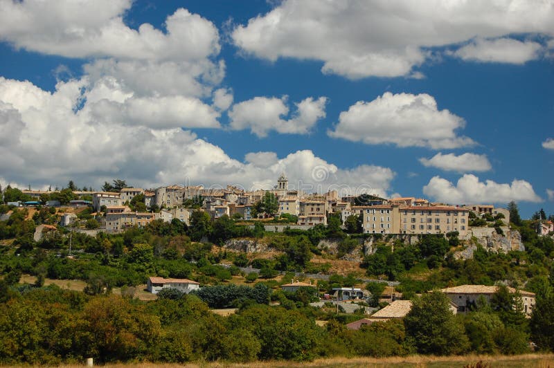 Sault in provence stock photo. Image of france, rural - 35735276