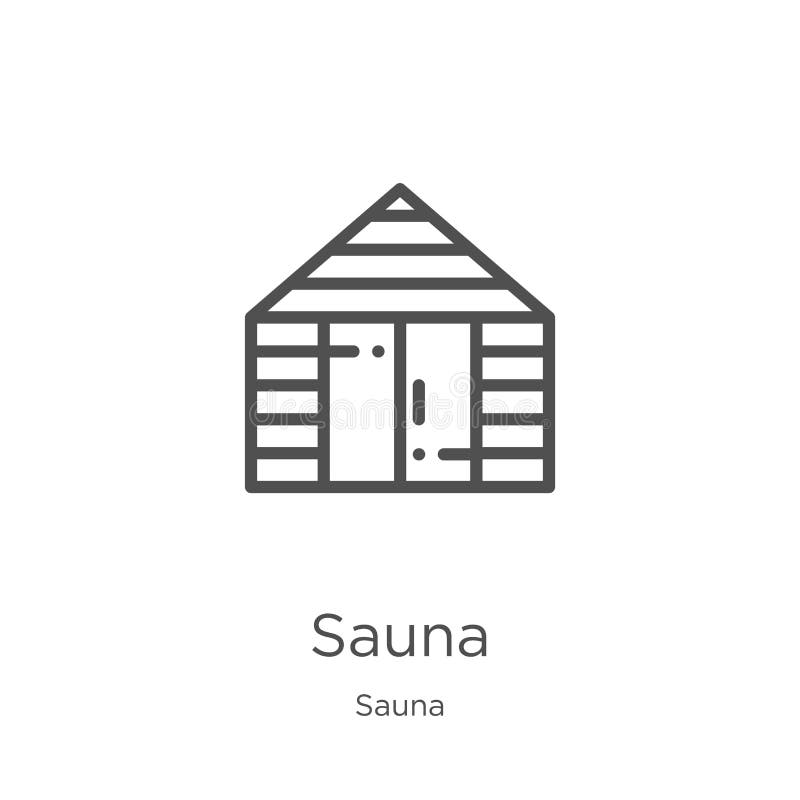Sauna Icon Vector from Sauna Collection. Thin Line Sauna Outline Icon ... Sauna Icon Vector from Sauna Collection. Thin Line Sauna Outline Icon ...