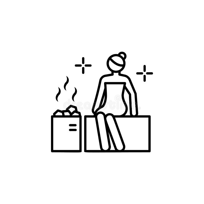 Sauna Icon. Detailed Set Of SPA Icons. Premium Quality Graphic Design ...