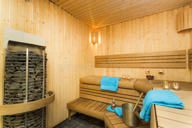Sauna - Spa and massage stock image. Image of healthy - 73896999