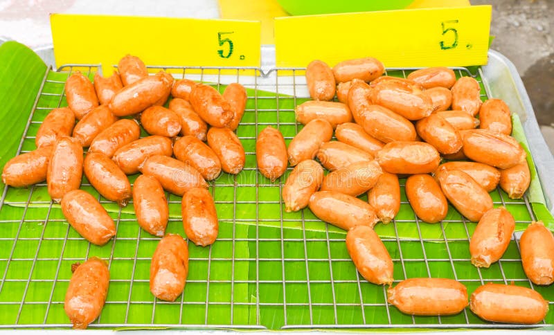 Sausage stock image. Image of fried, meat, breakfast - 35106519