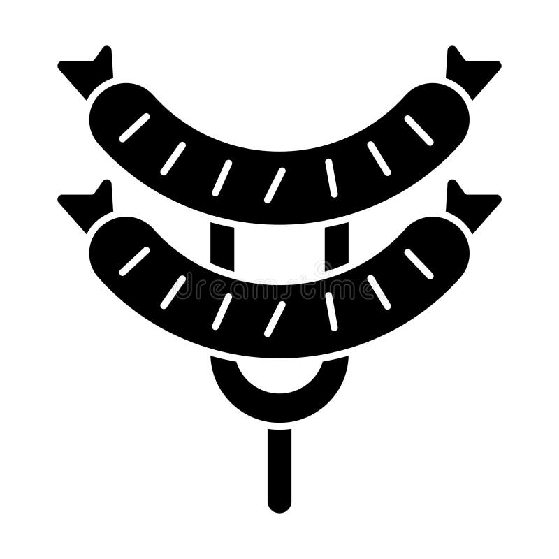 Sausage Icon Vector Design Templates Simple and Modern Stock Vector ...