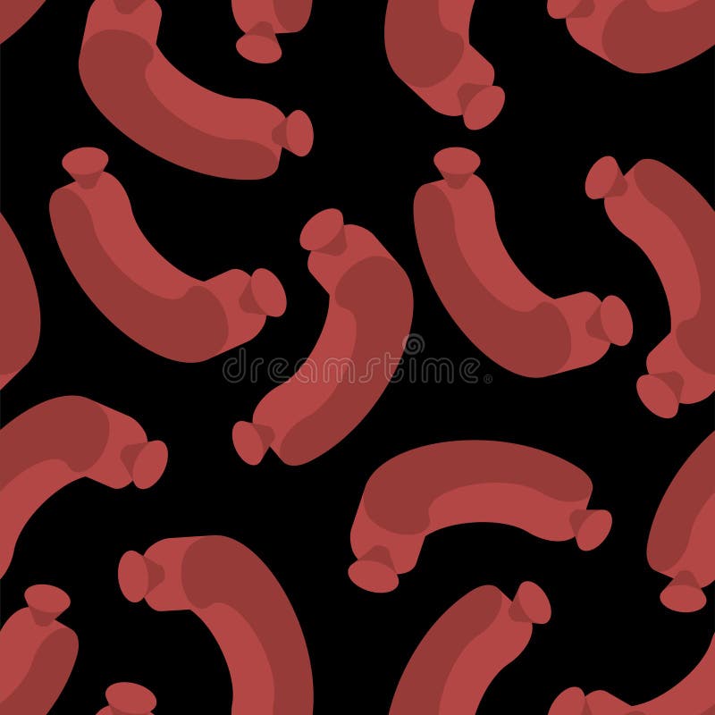 Pork sausage. Cut pig stock vector. Illustration of delicious - 214676086
