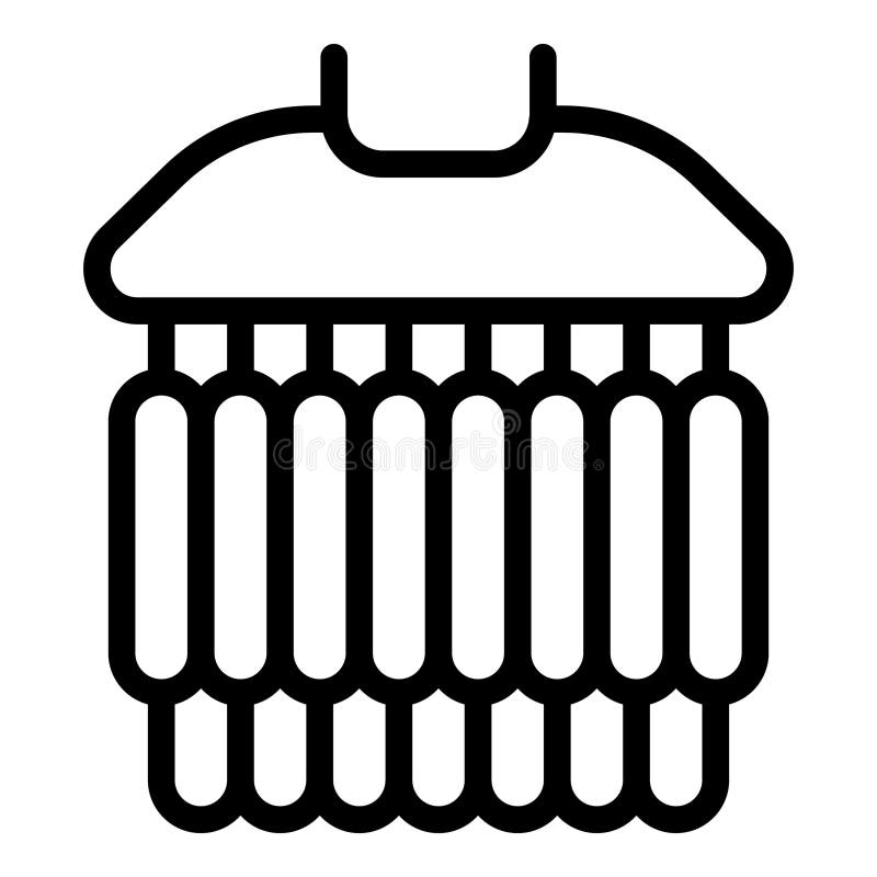 Sausage Making Machine Processing Food Production Line Icon Stock ...