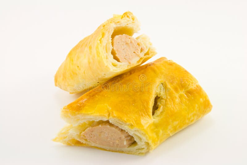 Sausage roll stock photo. Image of homemade, kitchen - 96668062