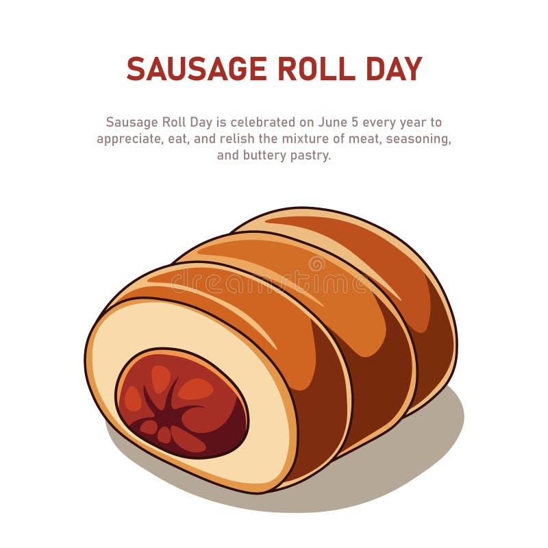 Sausage Roll Bread Stock Illustrations – 1,729 Sausage Roll Bread Stock ...