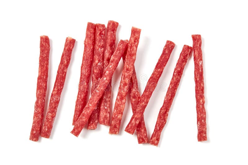 Sausage sticks stock image. Image of dried, meat, breakfast - 243312761