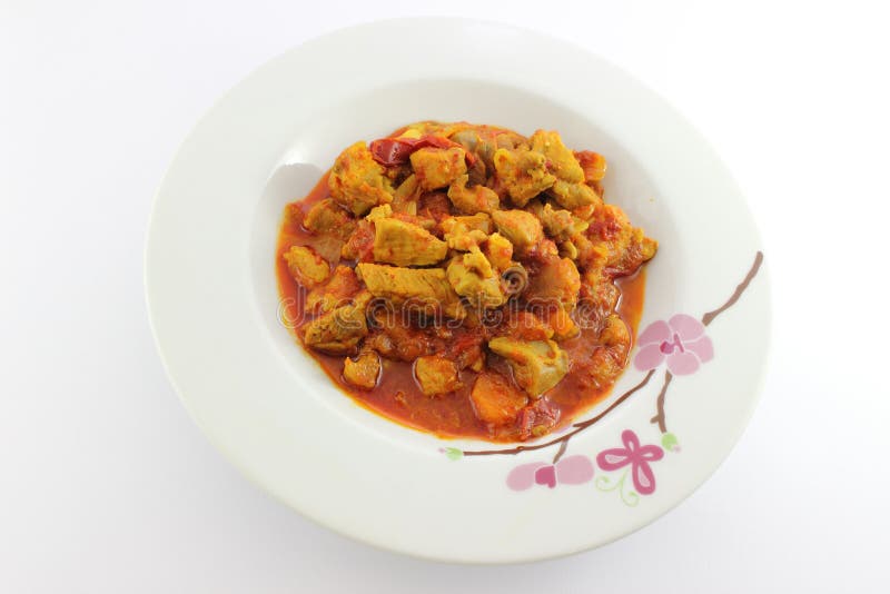 Saute meat stock image. Image of roast, saute, tomato - 42867121