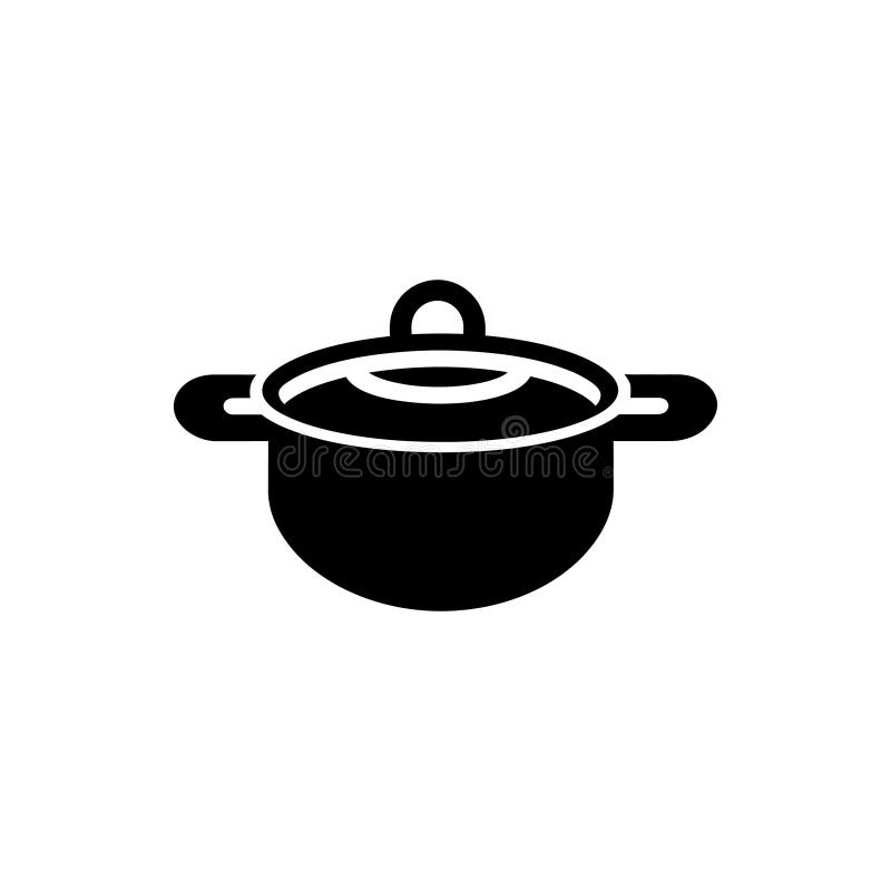 Saute pan icon stock vector. Illustration of nonstick - 306213441